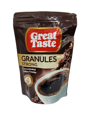 Great Taste Coffee Granules (Strong) 100g – Bold & Rich Instant Coffee ...