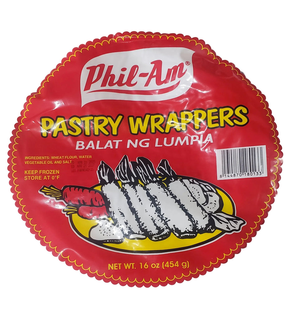 Phil-Am Pastry Wrappers 16oz – Wrapper for Filipino Recipes | Pinoy Groseri