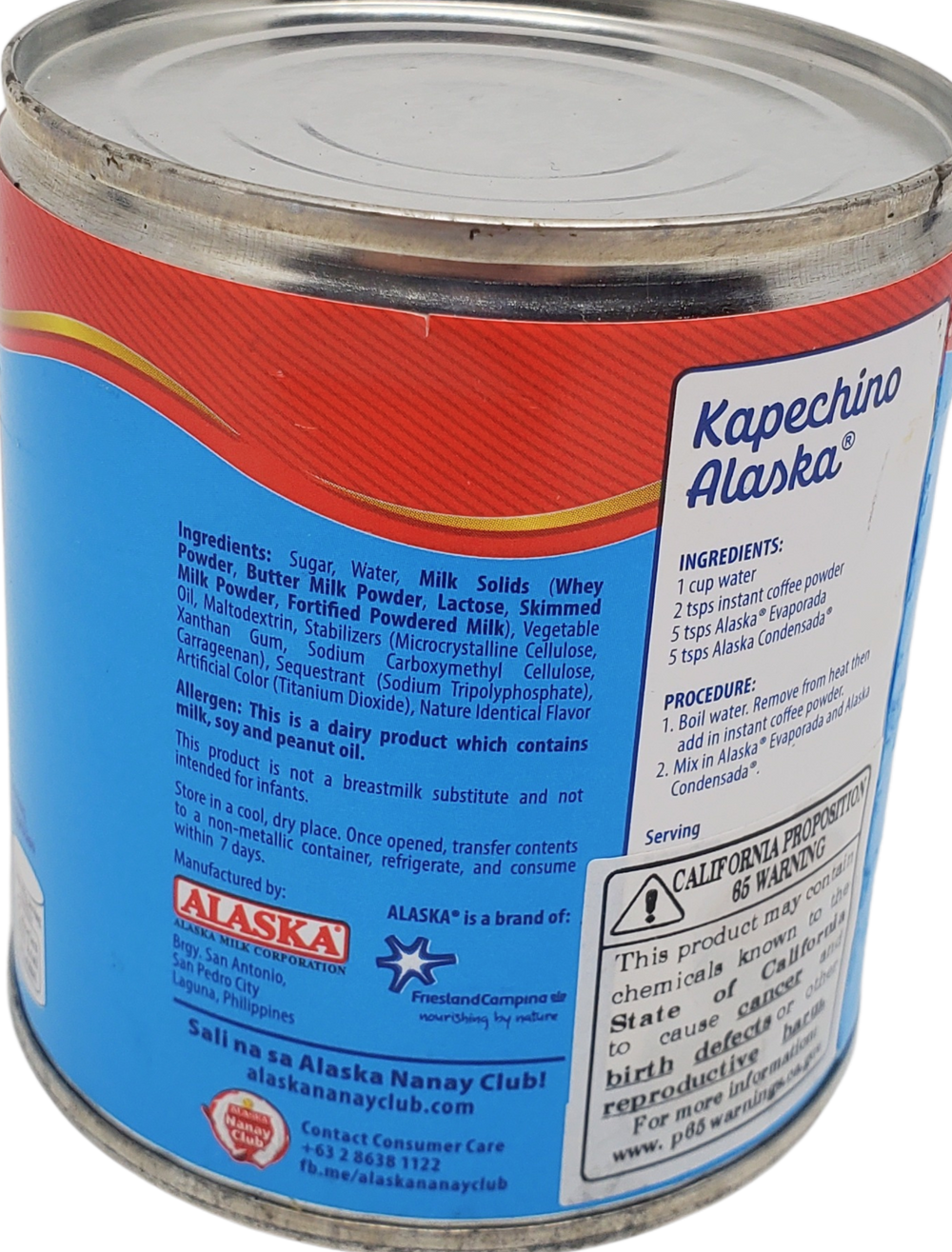 Alaska Condensada 390mL | Sweetened Condensed Milk for Desserts & More ...