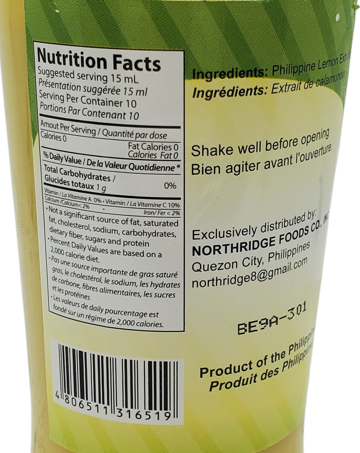 Inday's Best Squeezed Calamansi Extract 16.9oz – Filipino Citrus Juice ...