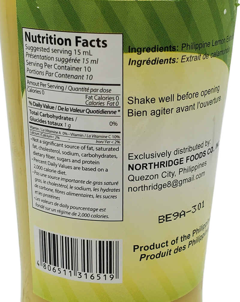Inday's Best Squeezed Calamansi Extract 16.9oz – Filipino Citrus Juice ...