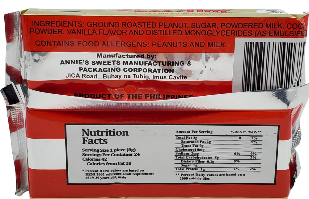 King Choc-O-Star Peanut Chocolate 8.47oz | Filipino Snack Favorite ...