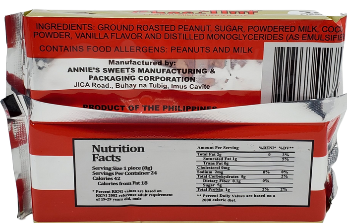 King Choc-O-Star Peanut Chocolate 8.47oz | Filipino Snack Favorite ...