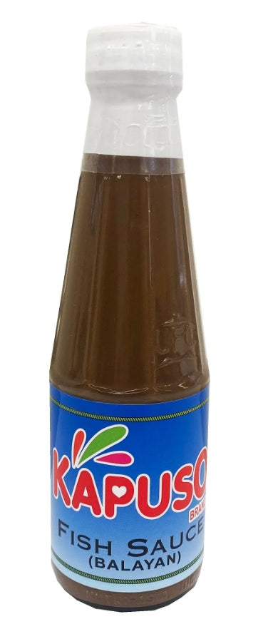 Kapuso Salted Fish Sauce (Balayan) 12oz – Authentic Filipino Flavor ...