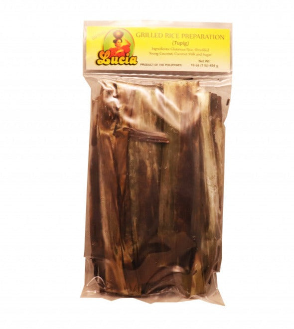 Lucia Tupig 16oz – Traditional Filipino Grilled Rice Cake with Coconut ...