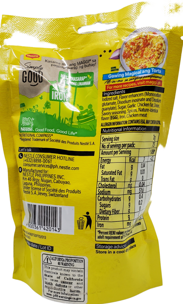 Maggi Magic Sarap All In One Seasoning Granules (150g) | Pinoy Groseri