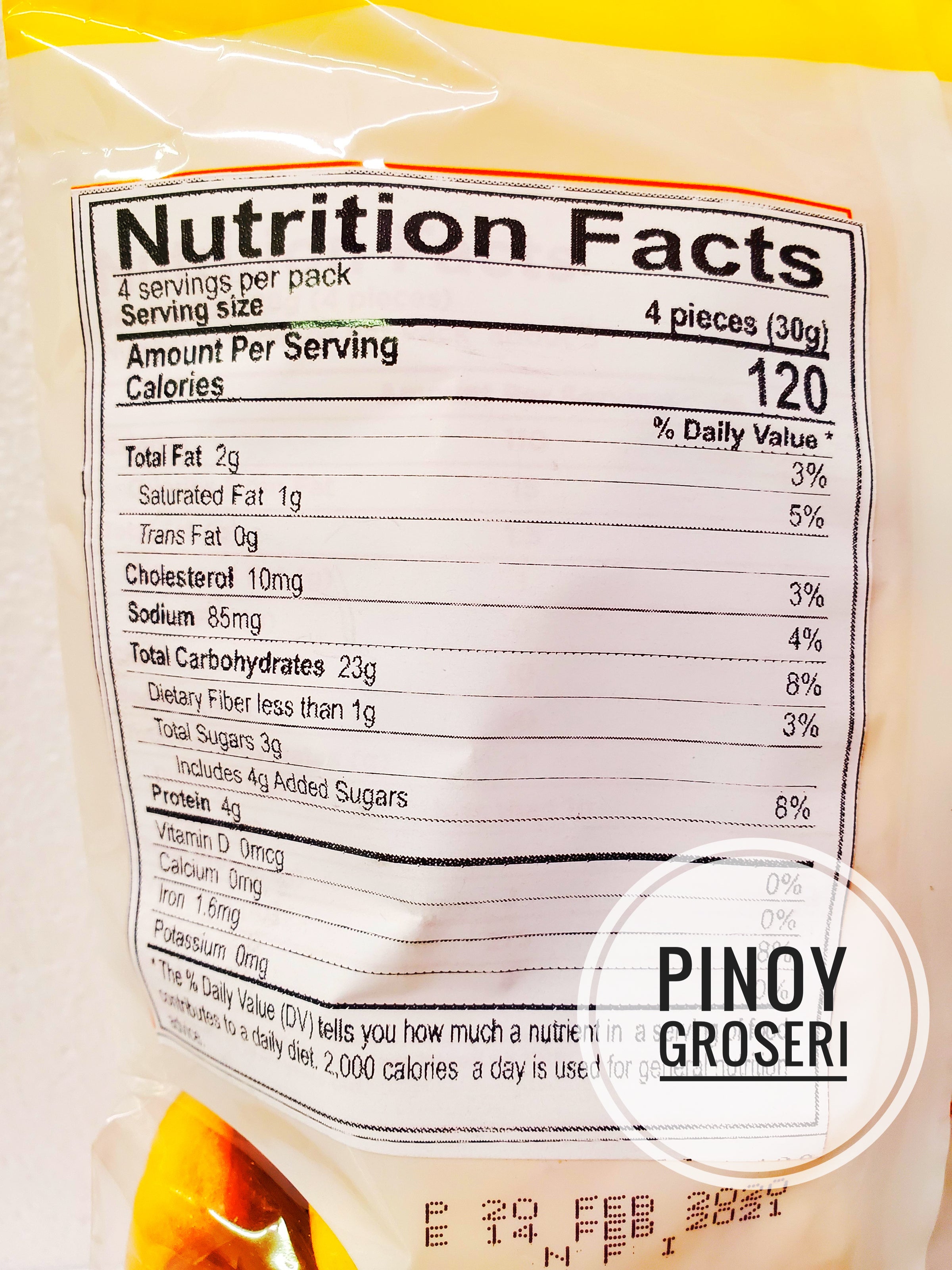 La Pacita Egg Cracklets SMALL 4.6oz (130g) - Pinoy Groseri | Pinoy Groseri