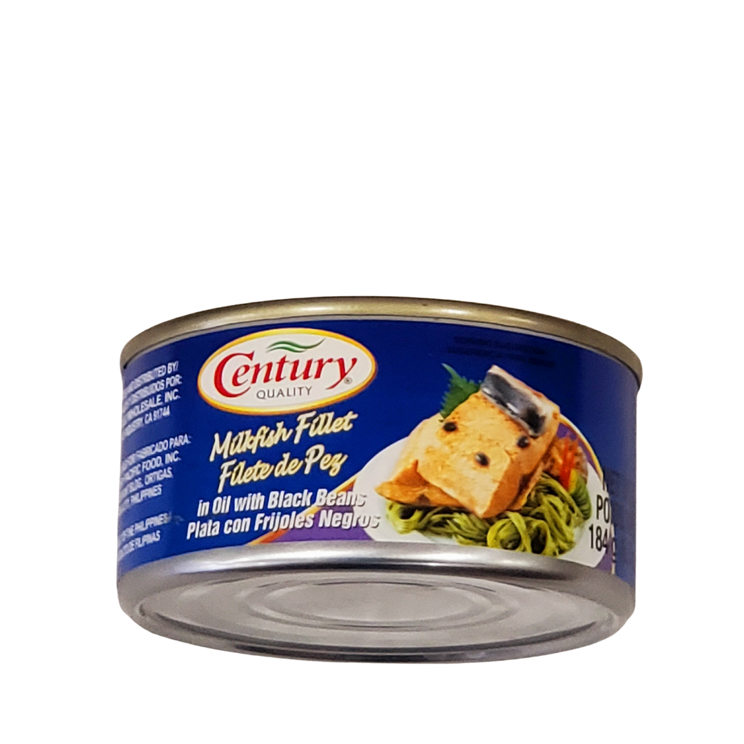 Century Milkfish Fillet In Oil with Black Beans 6.4oz - Pinoy Groseri ...
