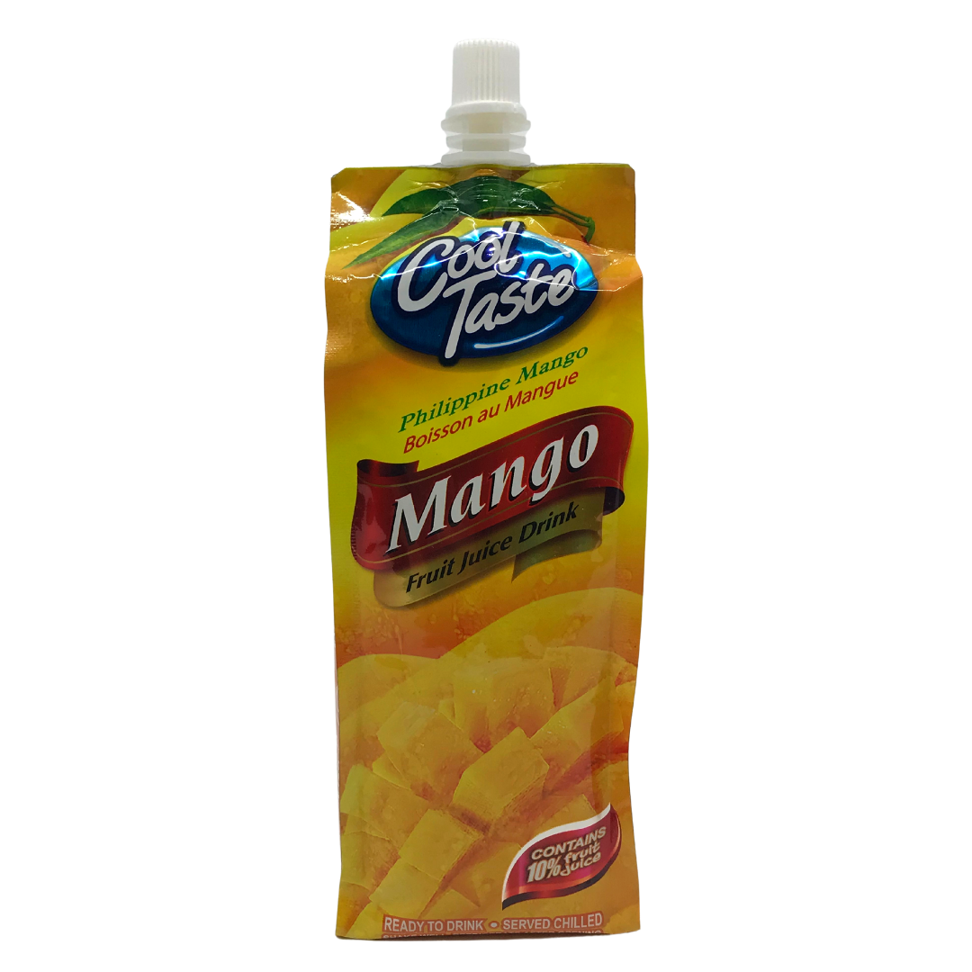 Cool Taste Mango Fruit Juice 16.91fl.oz (500ml) - Pinoy Groseri | Pinoy ...