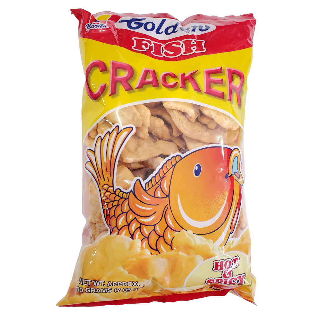 Golden Fish Crackers Hot & Spicy 7.05oz (200g) - Pinoy Groseri | Pinoy ...