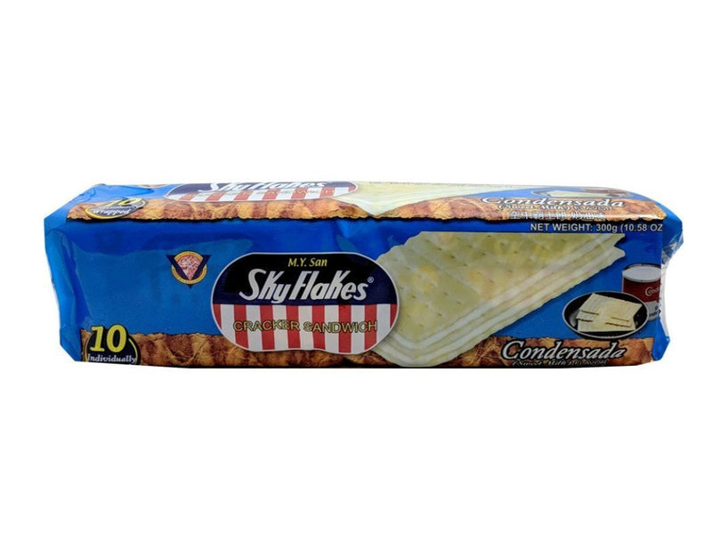 M.Y. San Skyflakes Condensada 10.58oz | Sweet Filipino Snack | Pinoy ...