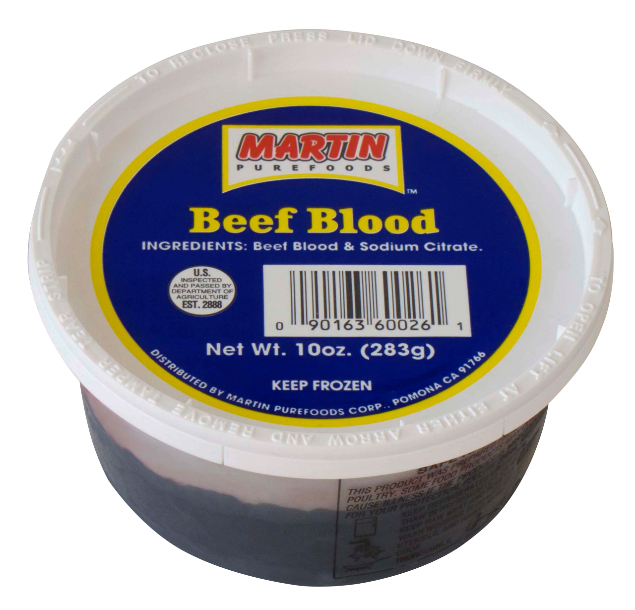 MARTIN Purefoods Beef Blood 10oz (283g) - Pinoy Groseri | Pinoy Groseri