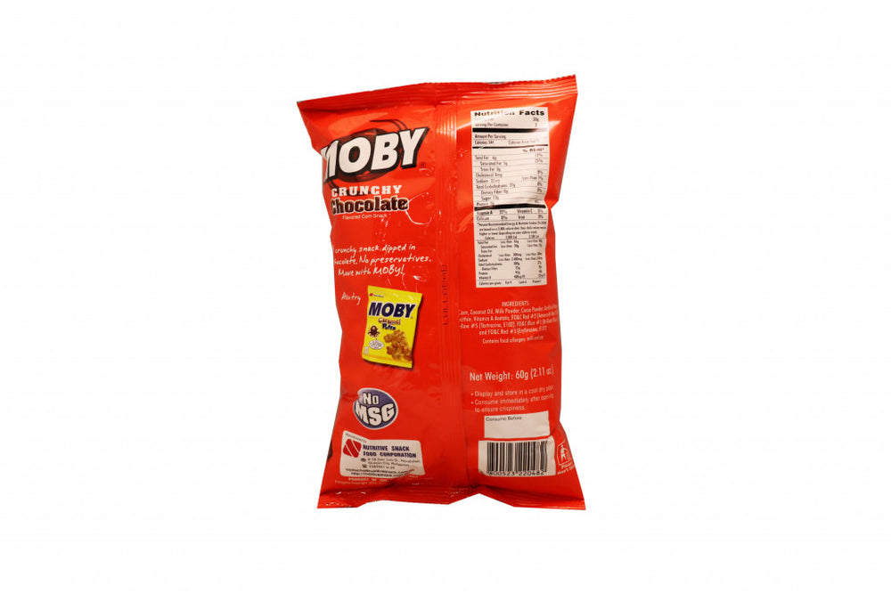Nutri-Snack Moby Chocolate Crunchy 3.17oz | Filipino Sweet Snack ...
