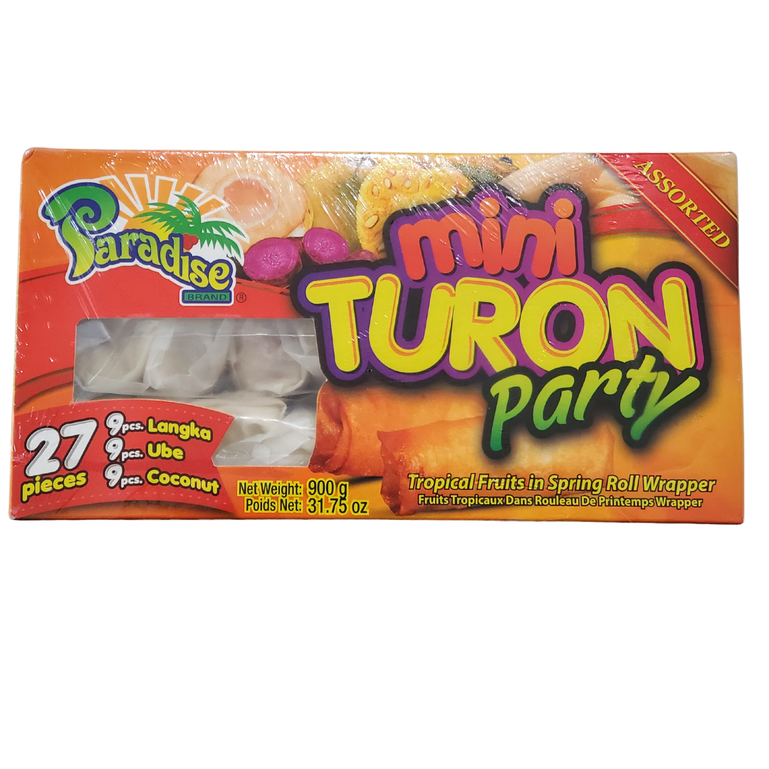 Paradise Mini-Turon Party Assorted 900g - Pinoy Groseri | Pinoy Groseri