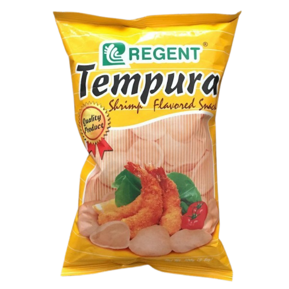 Regent Tempura Shrimp Flavor Snack 3.5oz – Crispy Filipino Snack ...