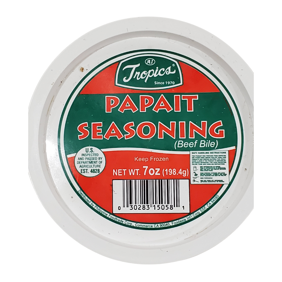Tropics Papait Seasoning (Beef Bile) 7oz | Filipino Bitter Flavoring ...