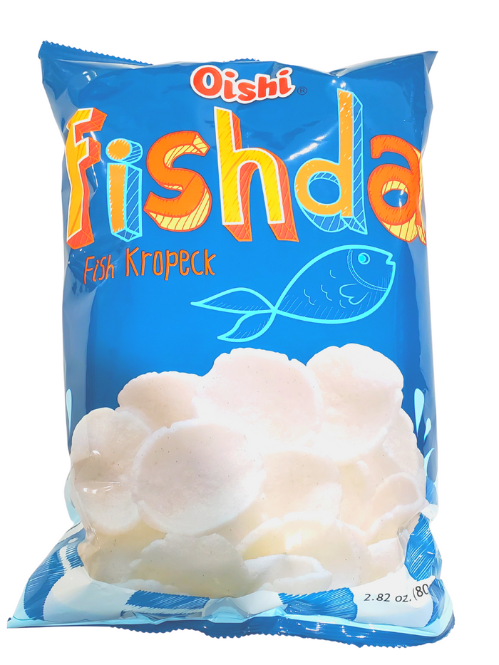 Oishi Fishda Fish Kropeck 2.82oz | Crispy Filipino Fish Snack | Pinoy ...